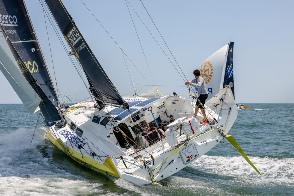 Alberto Riva a bordo di “Acrobatica” vince la prima tappa dell’Atlantic ...